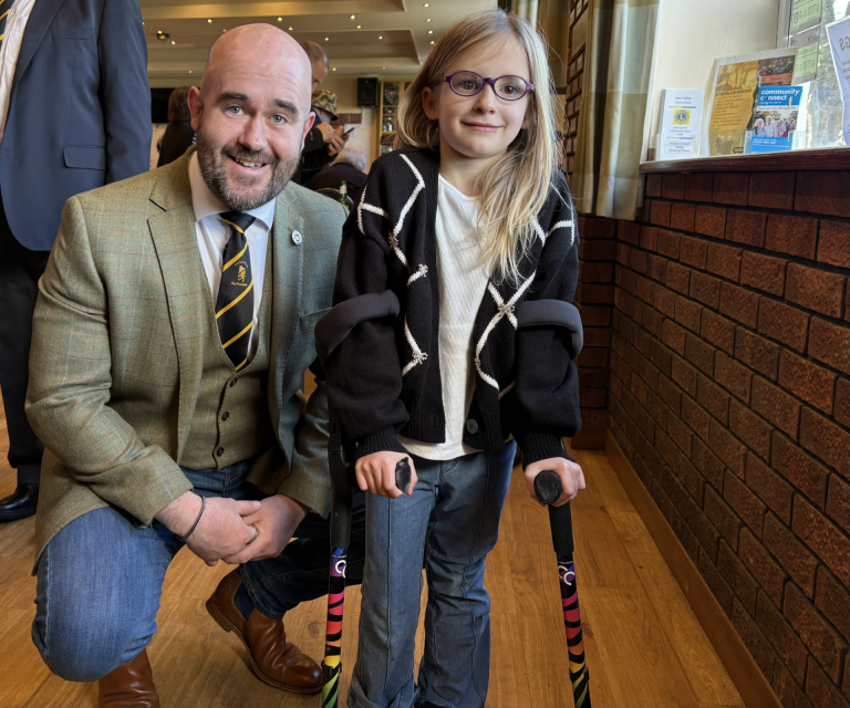 Yatton Freemasons Donation to Sofia Hill’s FES Bike – Somerset ...
