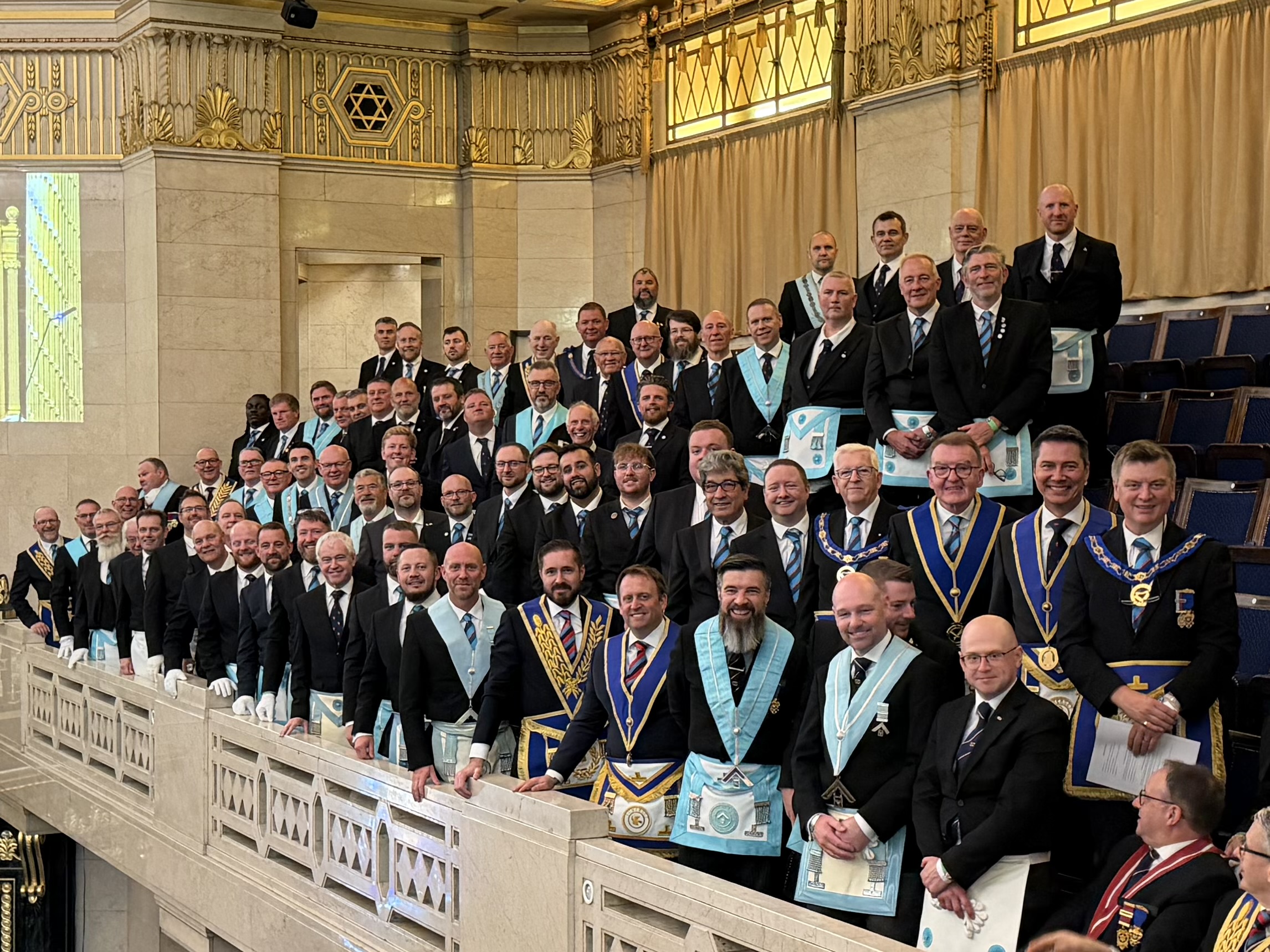 Adair makes history at Grand Lodge – Somerset Freemasons – www ...