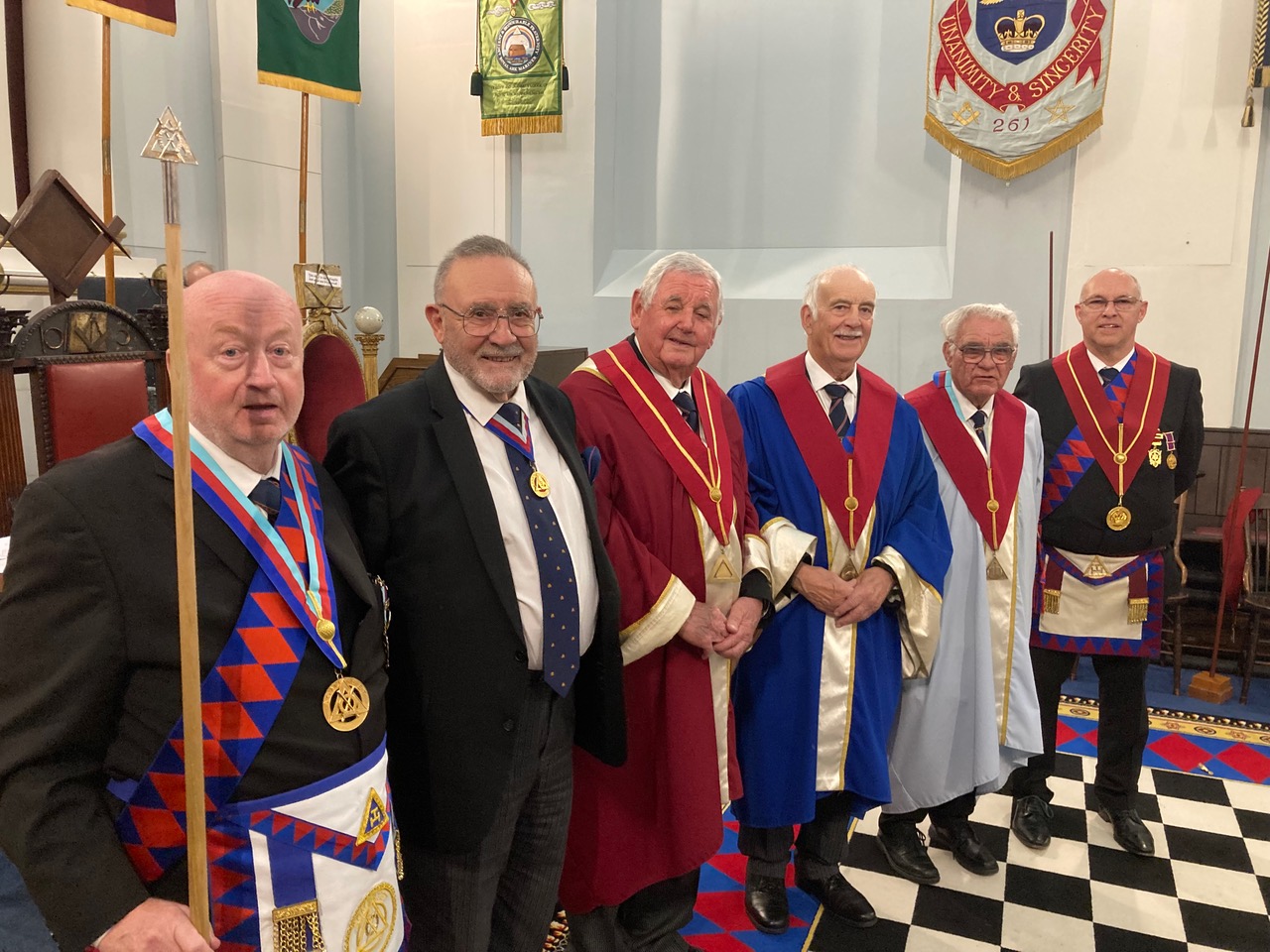 Taunton Deane Chapter Install new Principals – Somerset Freemasons ...